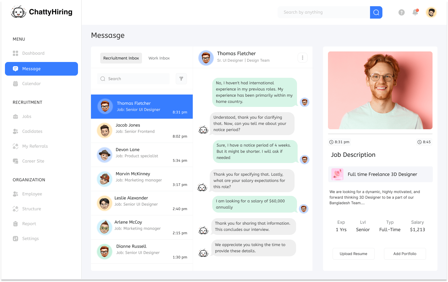 Pricing - ChattyHiring
